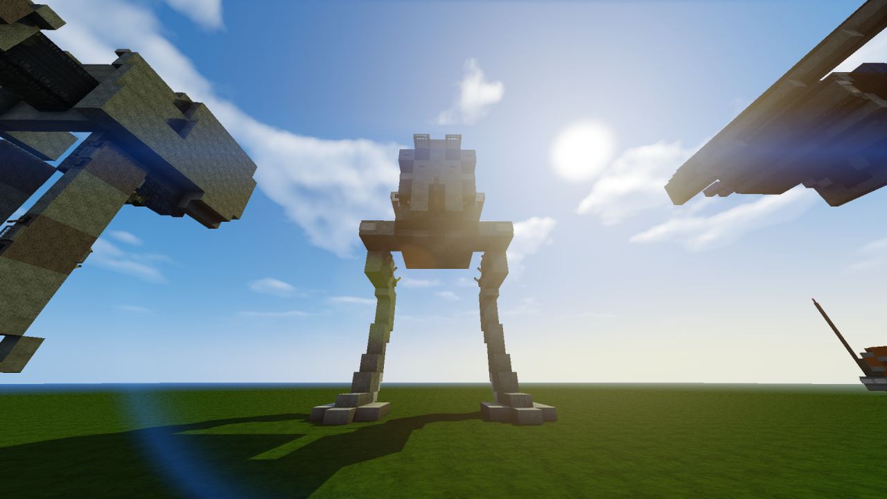 AT-ST from STAR WARS Minecraft Map