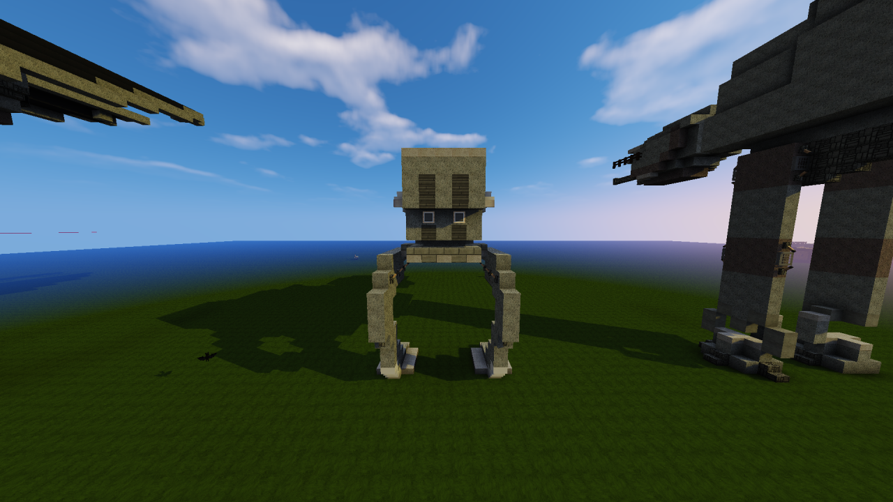 AT-ST from STAR WARS Minecraft Map