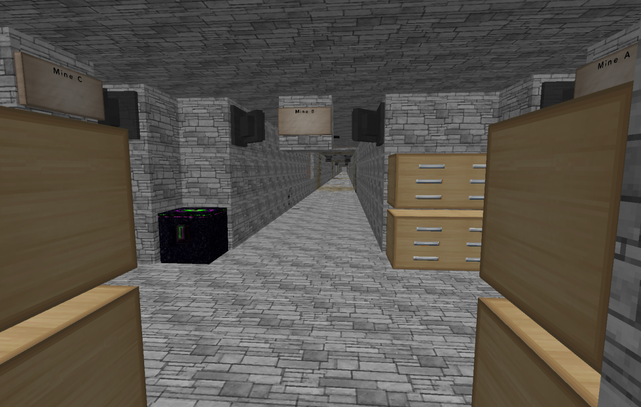 Cave Home (modded) Minecraft Map