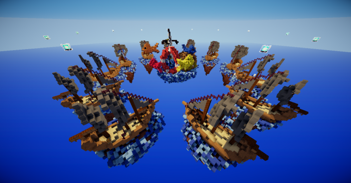 Skywars Map, Pirates Minecraft Map
