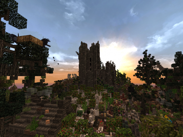 fogwood | fantasy forest Minecraft Project