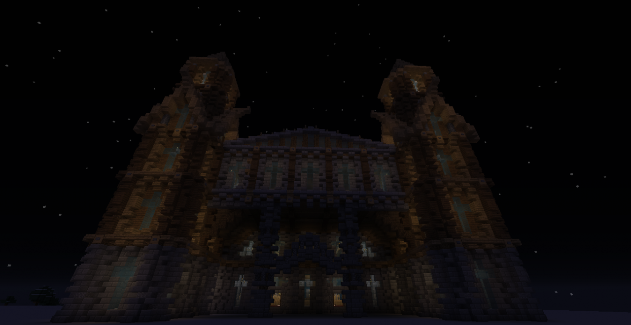 Huge Medieval Church Minecraft Map