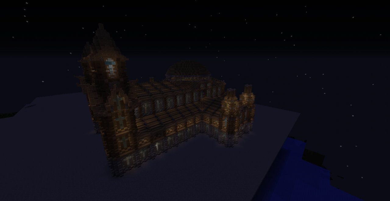 Huge Medieval Church Minecraft Map
