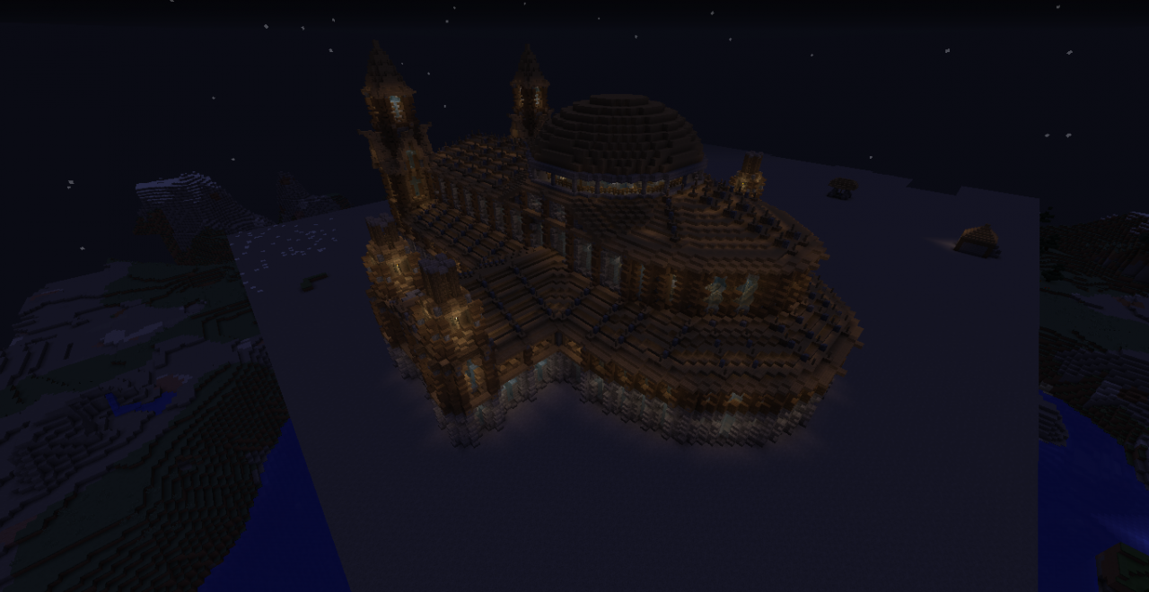 Huge Medieval Church Minecraft Map