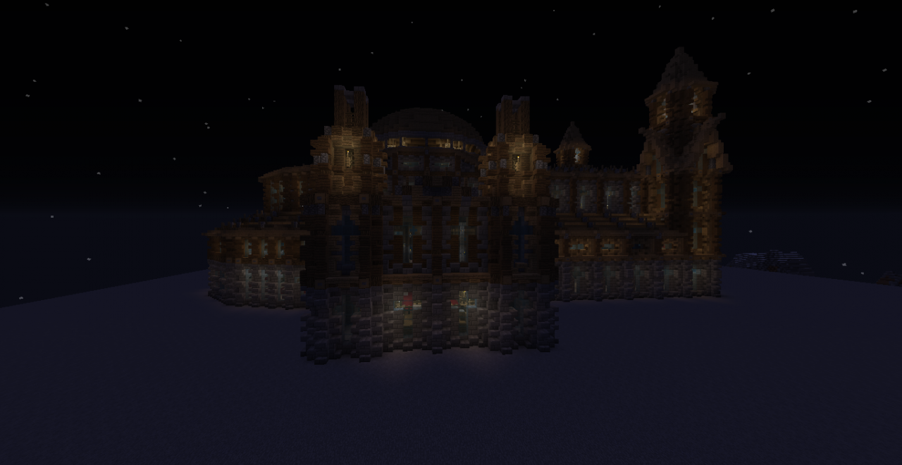 Huge Medieval Church Minecraft Map