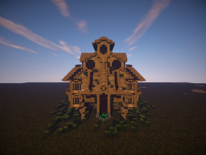 Desert big house. Minecraft Map