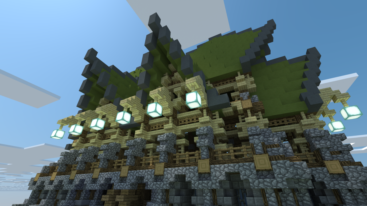 #30DAYS - Day 25 - Wood Elf Watermill Minecraft Map