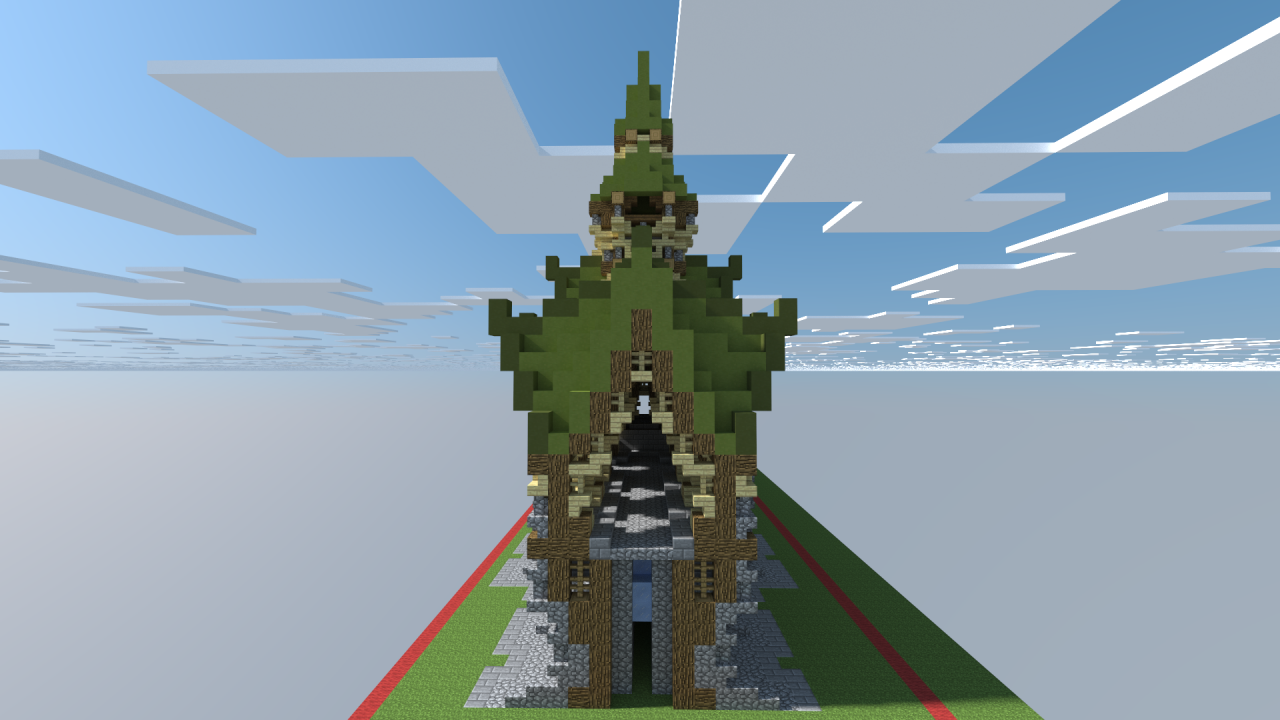 #30DAYS - Day 29 - Wood Elf Gate Minecraft Map