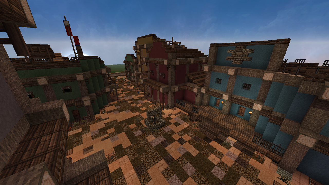 Small Western Town Minecraft Map