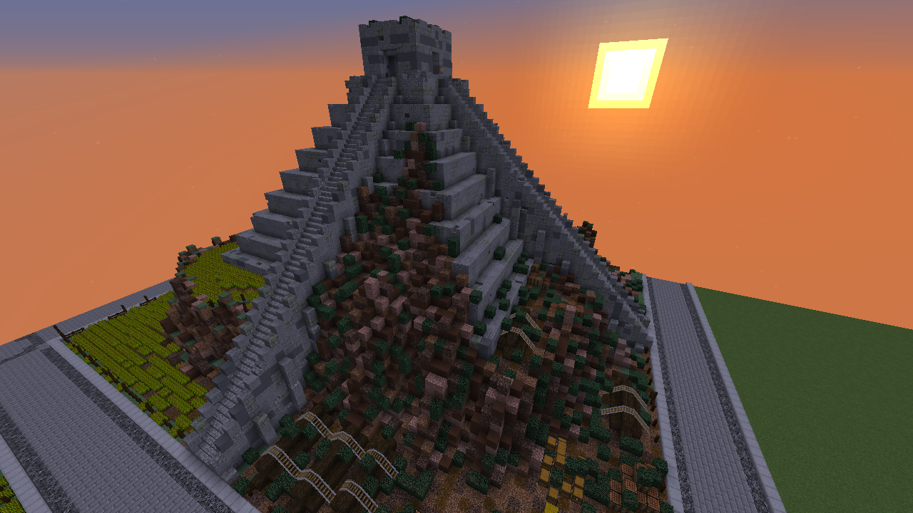 Aztec Temple Minecraft Map