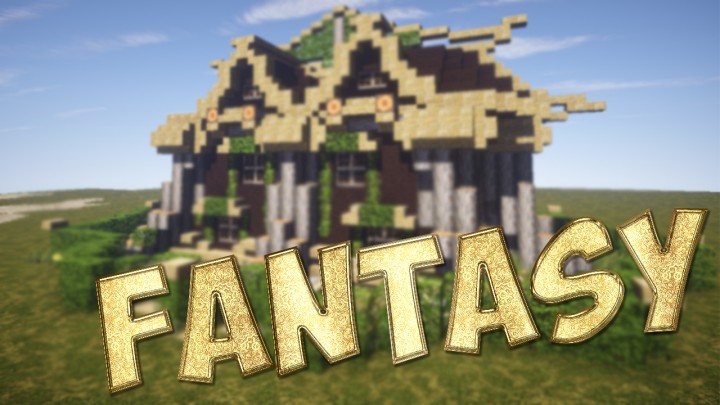 Fantasy House. Minecraft Map