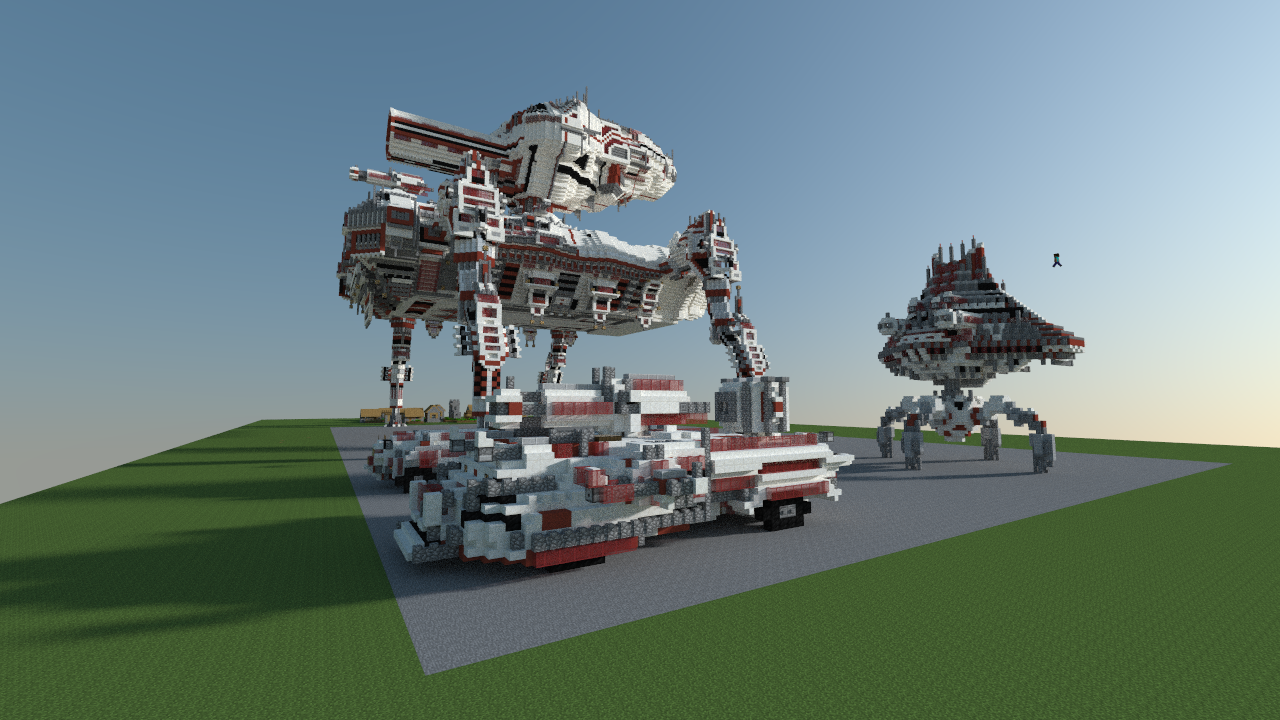 FEN Combat vehicles Minecraft Map