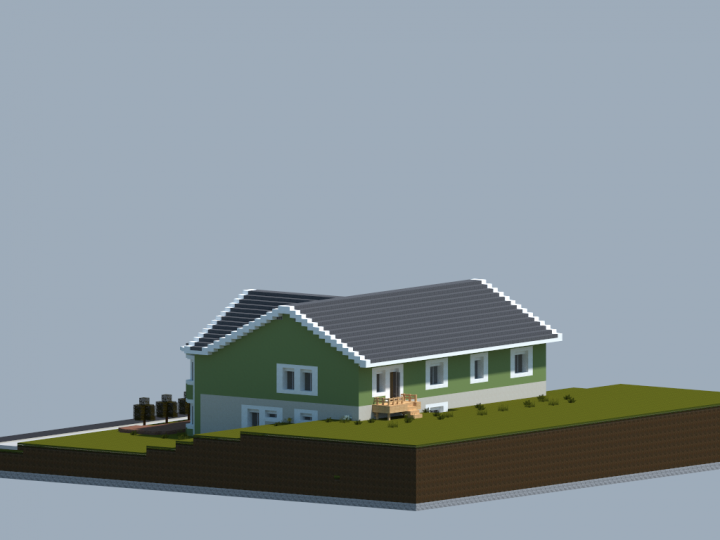 Realistic Family House (Download Available) Minecraft Map