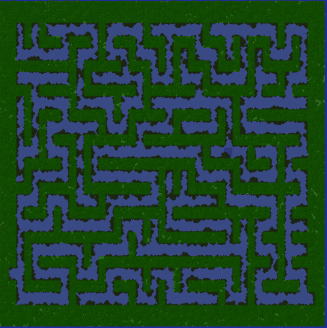 Jungle River Maze Minecraft Map