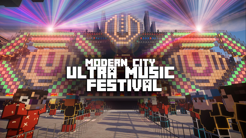 Ultra Music Festival Minecraft Map