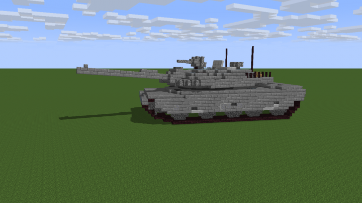 [KOREA] K2 BlackPanther tank Minecraft Map