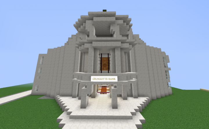 Gringotts Bank - Harry Potter Movie Accurate-ish Minecraft Map
