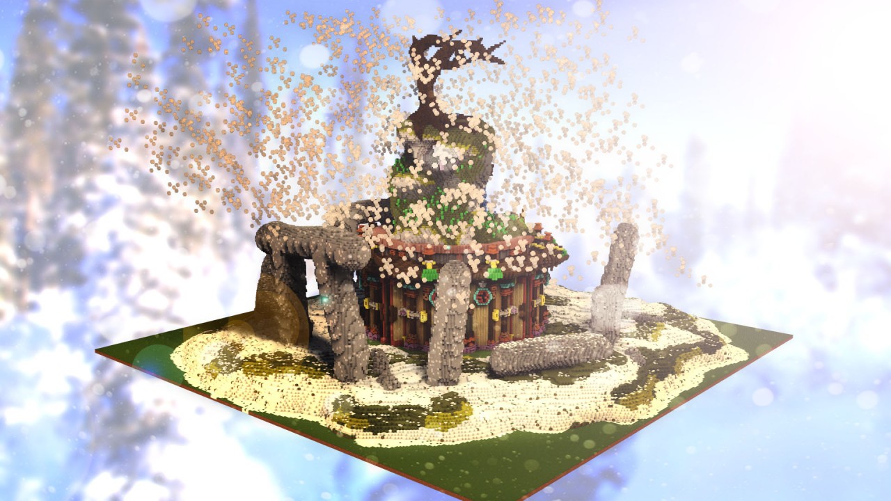 The Symbiose Temple Minecraft Map