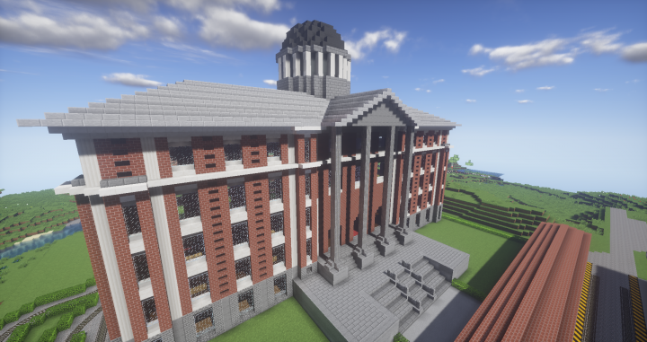 Minecraft - Large Townhall Minecraft Map