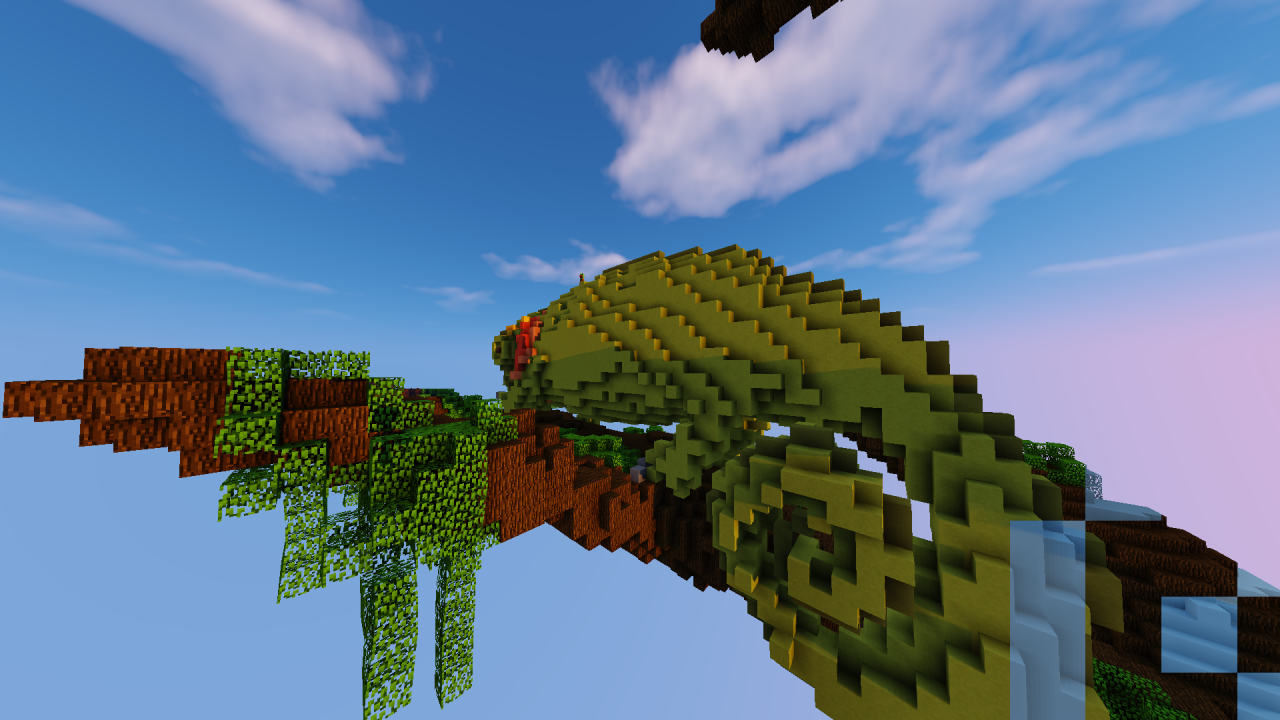 Chaméléon Organic Minecraft Map