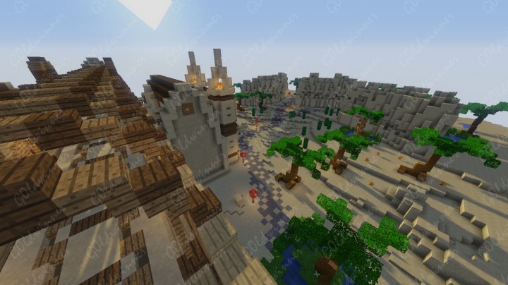 desert(for minigames) Minecraft Map