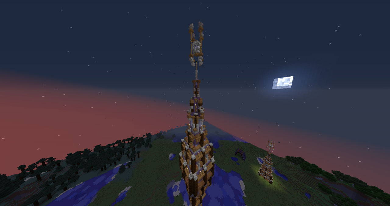 floating Tower Minecraft Map