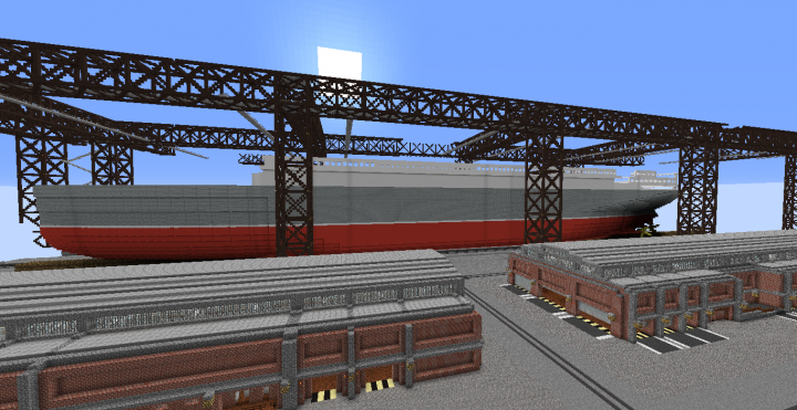 RMS Aquitania Minecraft Map