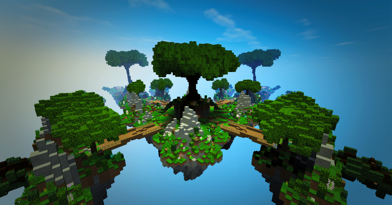 Skywars | Theme : Tree | Download ! Minecraft Map
