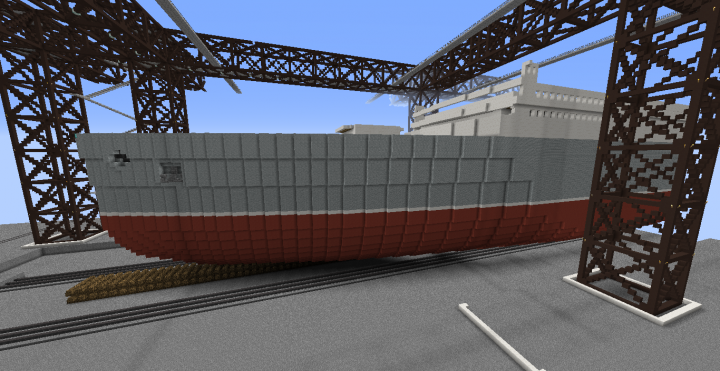 RMS Aquitania Minecraft Map