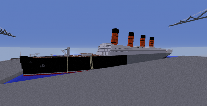 RMS Aquitania Minecraft Map