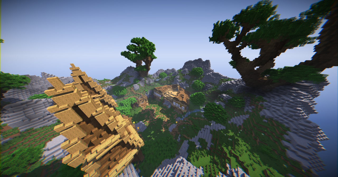 Lobby UHC Minecraft Map