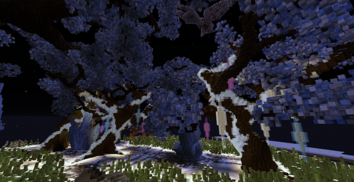 The Last Snow of the Spring. Minecraft Map