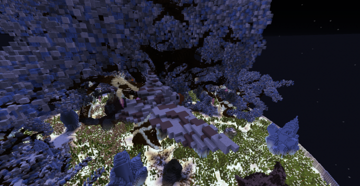 The Last Snow of the Spring. Minecraft Map