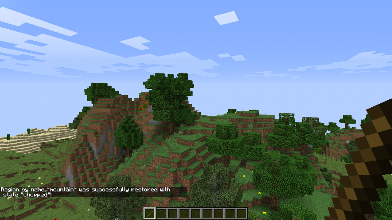 Regions Minecraft Mod