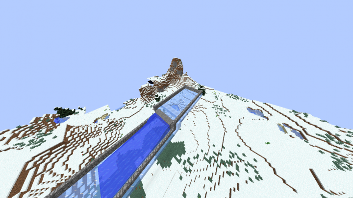 Ice Boat Race Minecraft Map
