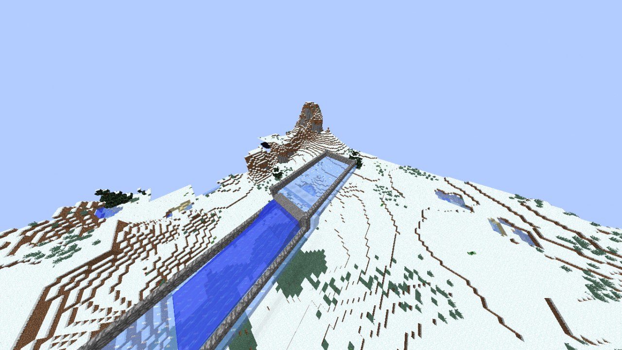 Ice Boat Race Minecraft Map