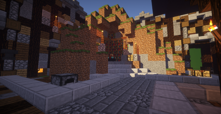 Faction Medieval Spawn Schematic Minecraft Map