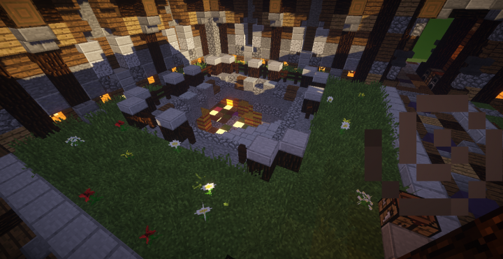 Faction Medieval Spawn (SCHEMATIC) Minecraft Map