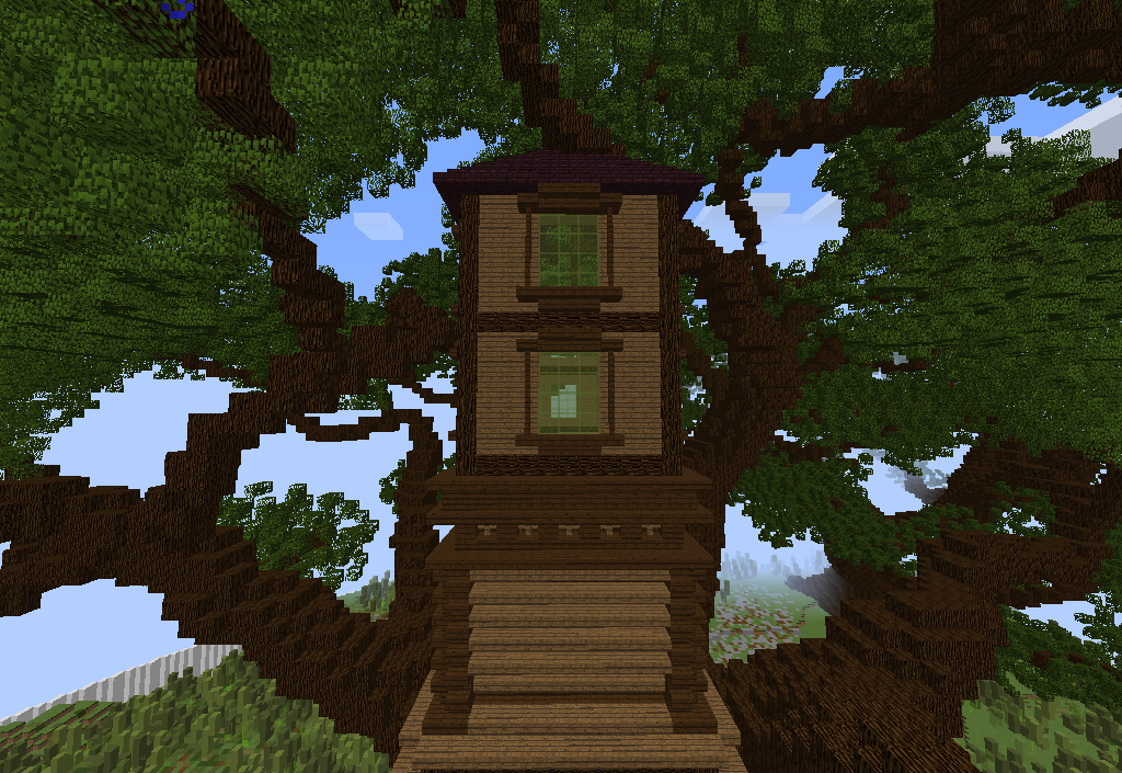 Tree House Minecraft Map