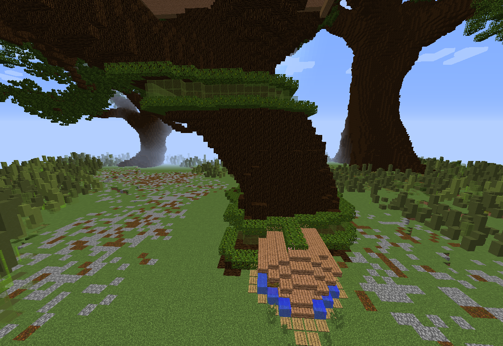Tree House Minecraft Map
