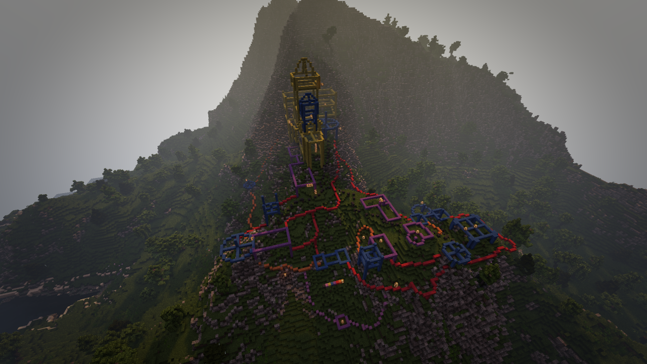 Medieval Port + Castle #WeAreConquest Minecraft Map