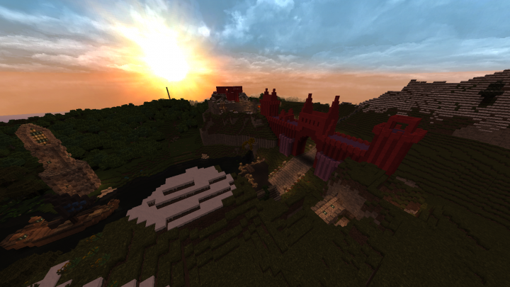 Building a Kingdom Minecraft Map