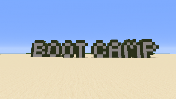Boot camp parkour Minecraft Map