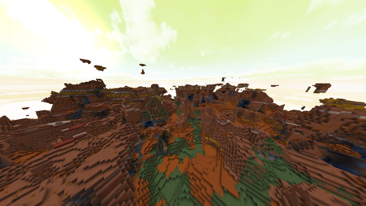 Mesa Biome Madness Minecraft Map