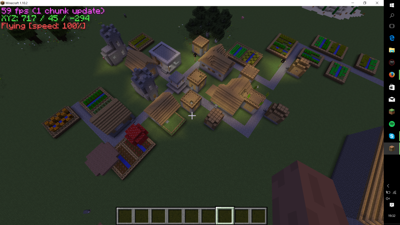 Fireworks machine Minecraft Map