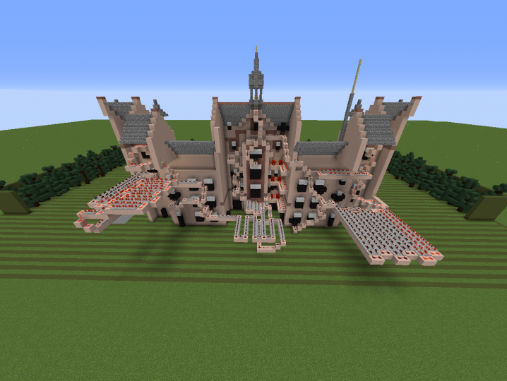 ♦ Fyvie castle ♦ Real Life Remake ♦ Minecraft Map