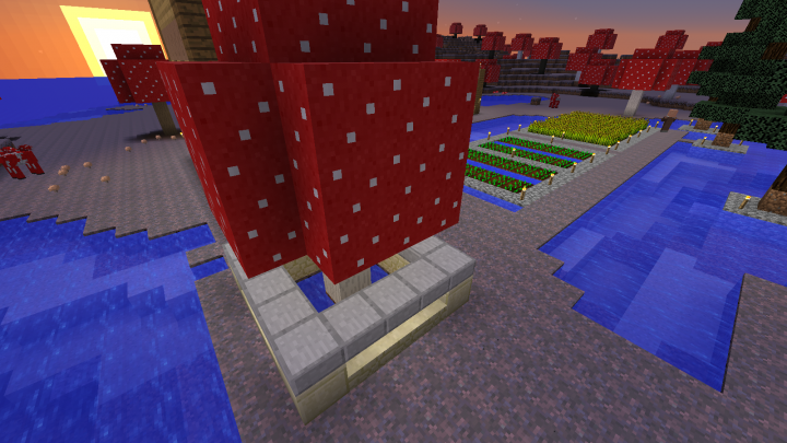 Mushroom Village Minecraft Map