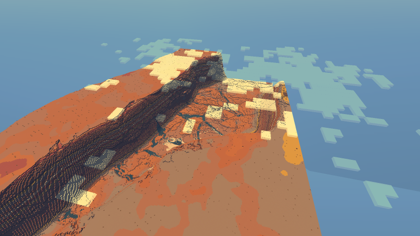 Mesa Canyon Minecraft Map