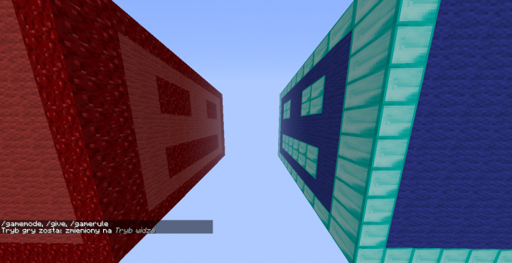 Red vs Blue {2 players} v.1.10.x Minecraft Map