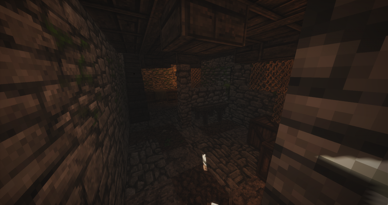 Tudor Style Home/Watermill [Conquest Reforged] Minecraft Map